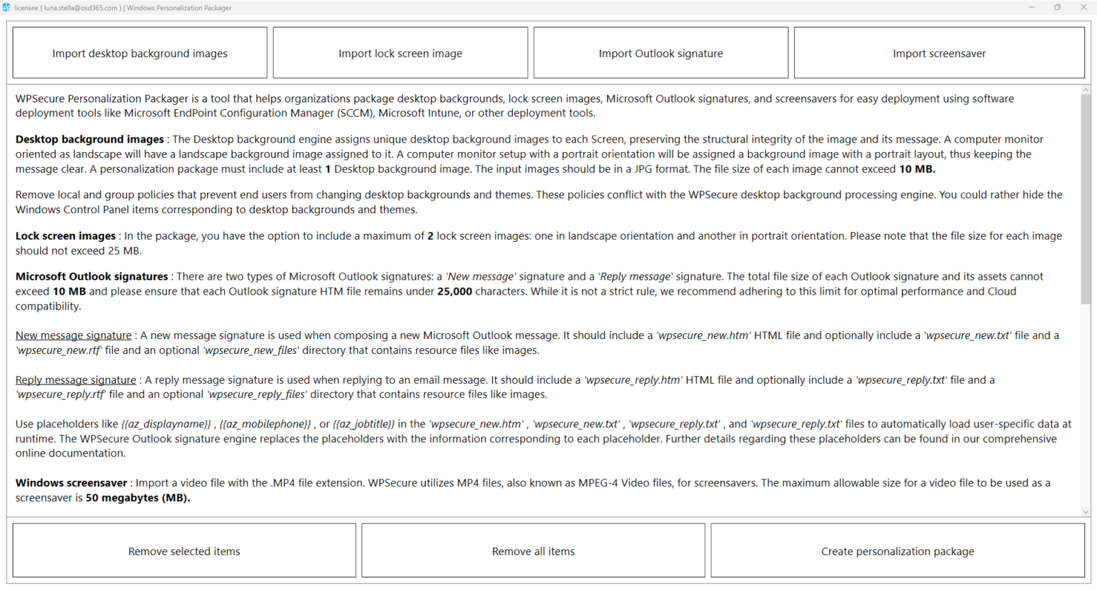Deploy Outlook Signature Using Microsoft Intune