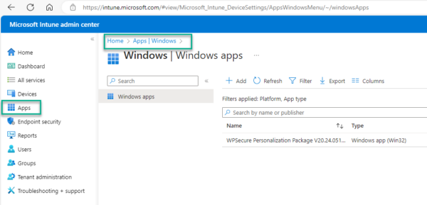 Deploy Outlook Signature Using Microsoft Intune