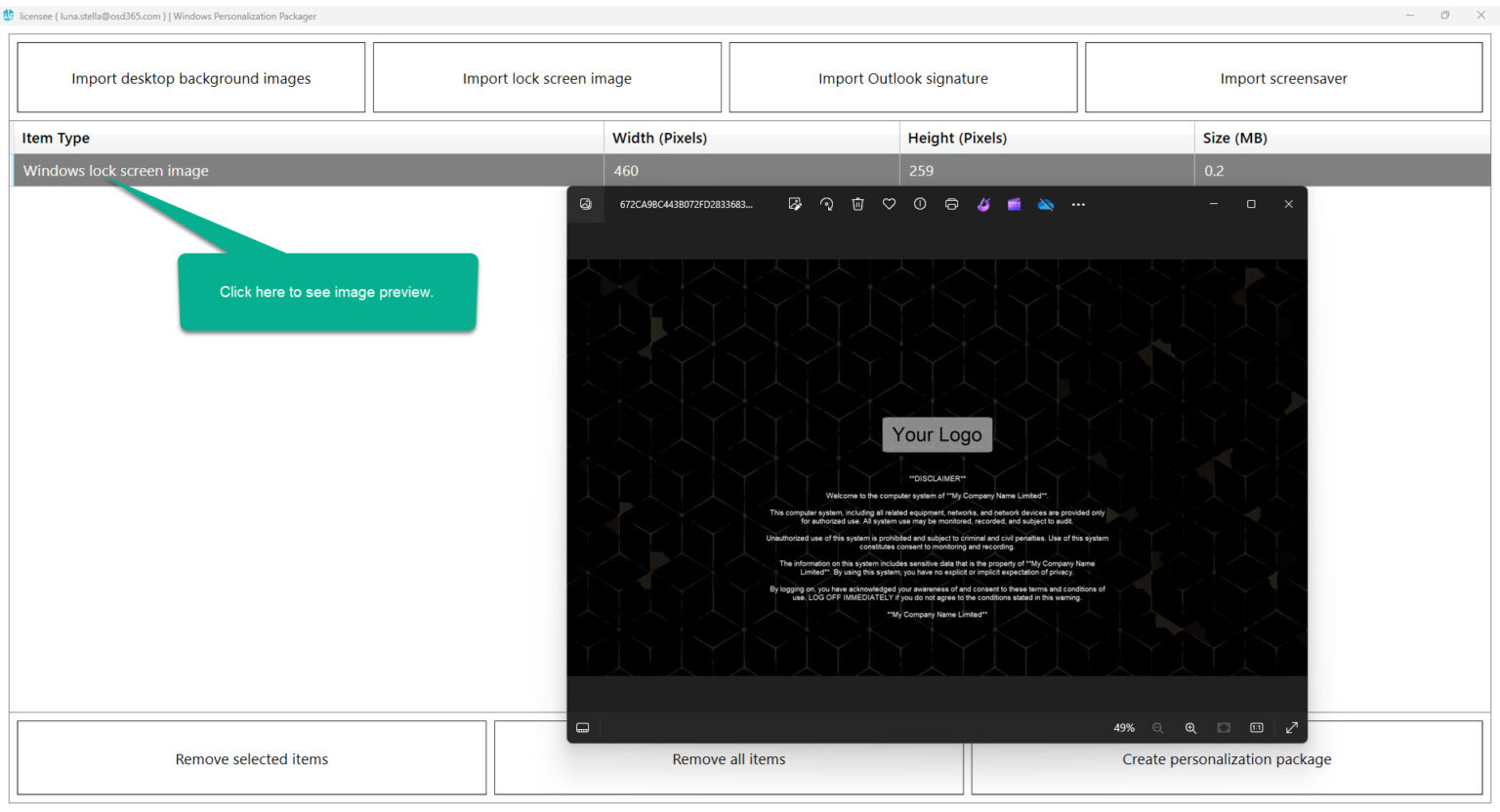Deploy Windows Lock Screen Image Using Microsoft Intune