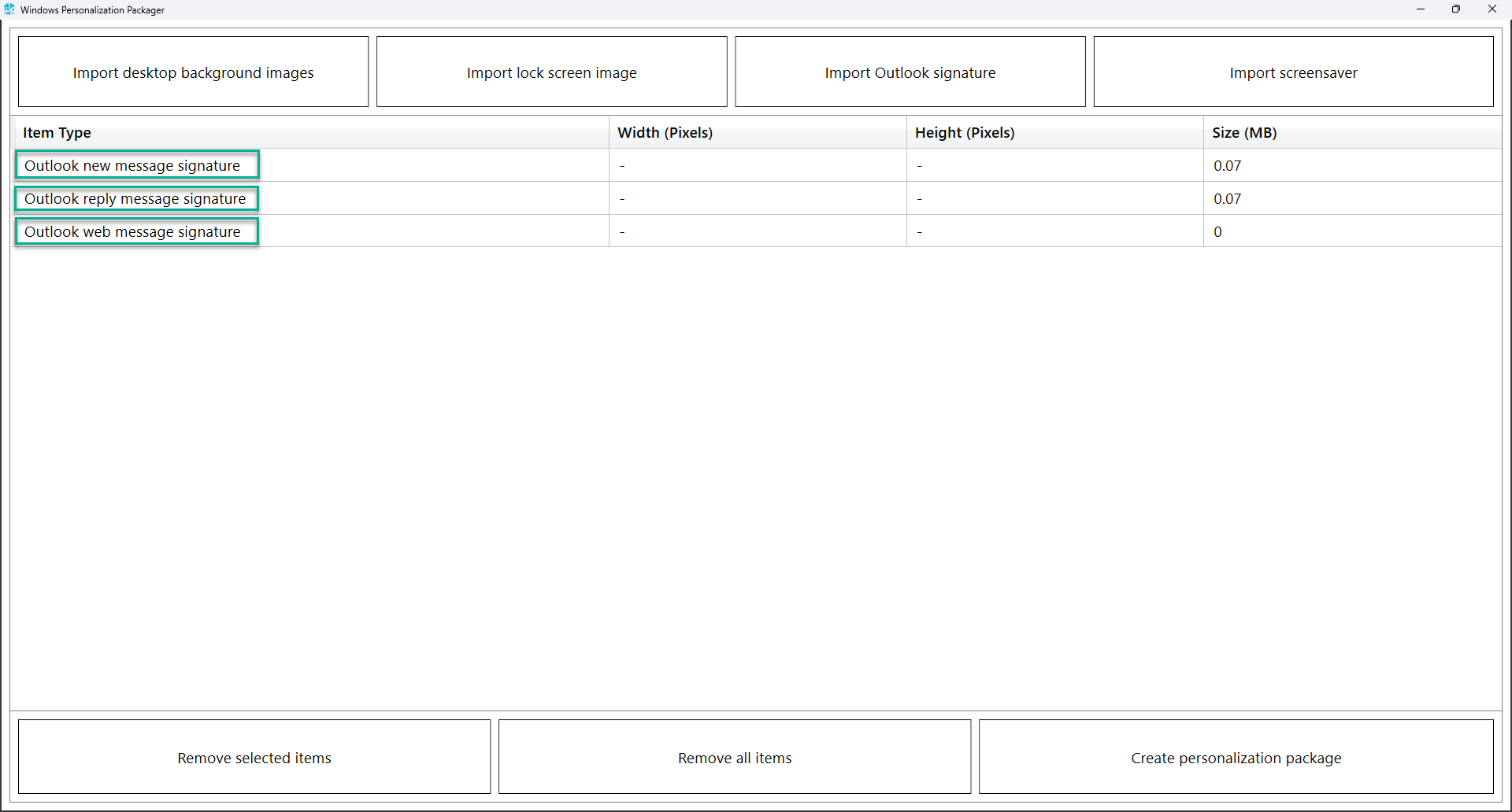 Deploy Outlook Signature Using Microsoft Intune